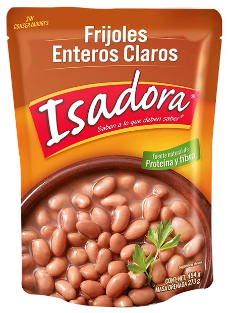 Frijoles Isadora | Los frijoles refritos en bolsa #1 de México